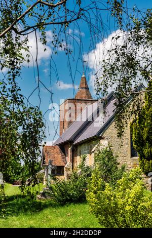 All Saints Church, Tudeley, Kent, England Stock Photo - Alamy