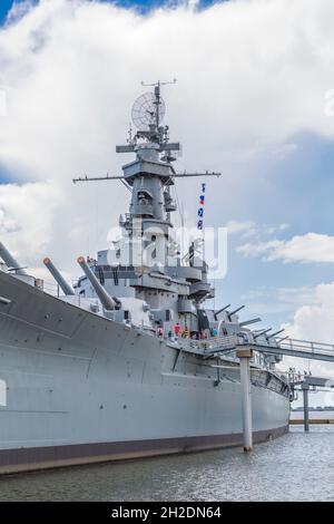 USS Alabama Battleship Museum Ship Stock Photo - Alamy