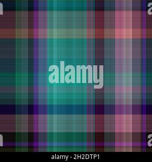 Seamless madras patchwork plaid cotton pattern. Tileable quilting ...