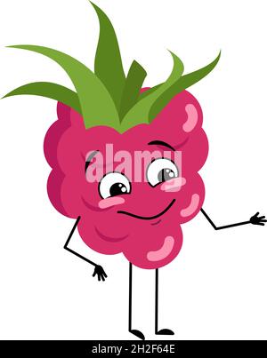 Raspberry Face Emoji Clipart