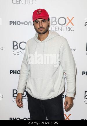 Kurran Pooni attends the launch party for the Boxcentric private member ...