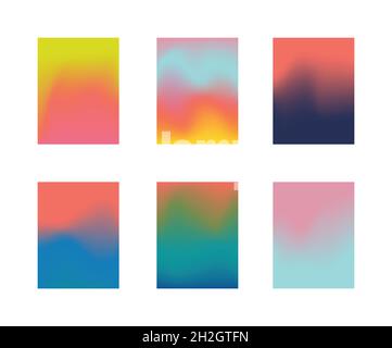 Amorphous abstract background. Formless design elements modern. Color ...