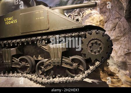M4 Sherman, Turret interior Stock Photo - Alamy