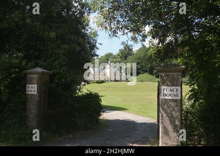 Place House, owned by the Spry family, built in 1840: St. Anthony-in ...