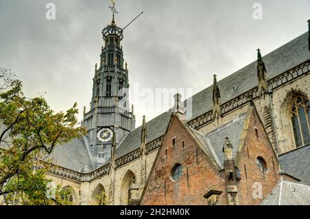 Delft landmarks, Netherlands, HDR Image Stock Photo - Alamy