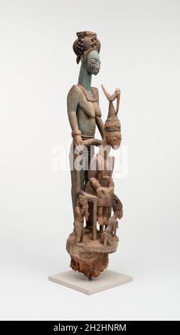 Yoruba, tribal art sculpture, Nigeria, Africa Stock Photo - Alamy