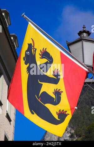 Street Scene - Interlaken, Switzerland Stock Photo - Alamy