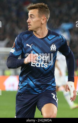 21 Valentin RONGIER (om) during the Ligue 1 McDonald's match between ...