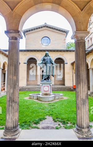 Church of Peace Friedenskirche cloister in Sanssouci park in Potsdam ...