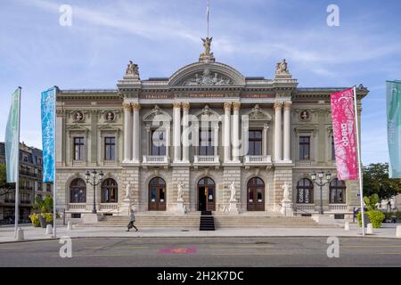Grand Théâtre de Genève opera house, Geneva, Switzerland Stock Photo ...