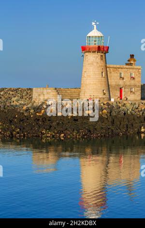 Howth Pier Lighthouse, Howth, County Dublin, Irealnd Stock Photo - Alamy