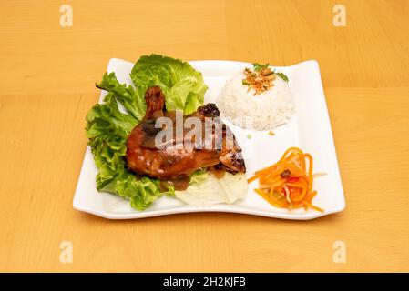 Filipino Inasal Chicken Stock Photo - Alamy