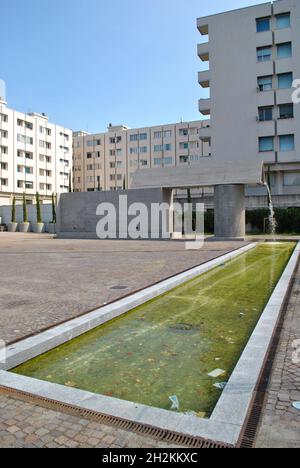 Segrate, Milan, Lombardy, Italy: The amazing monument to the partisans ...