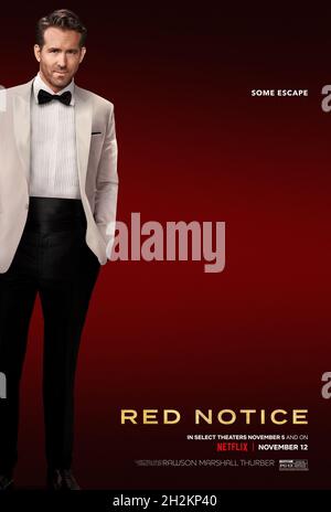 RELEASE DATE: November 21, 2021 TITLE: Red Notice STUDIO: Legendary ...