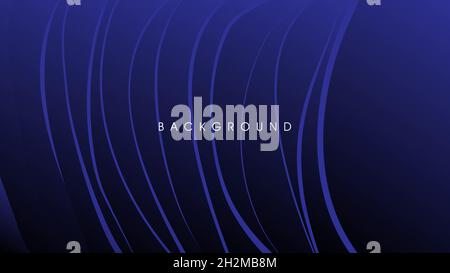 Light BLUE vector layout with flat lines. Modern geometrical abstract ...