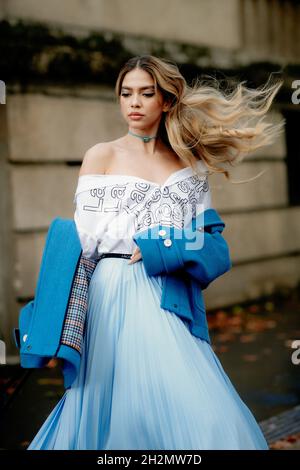 Street style, Jordanna Maia arriving at Dior Spring Summer 2026 ready ...