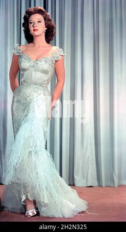 American actress Susan Hayward in the movie Top Secret Affaire, USA ...