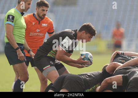 Alessandro Fusco ( Zebre Parma ) during Zebre Parma vs Benetton Rugby ...