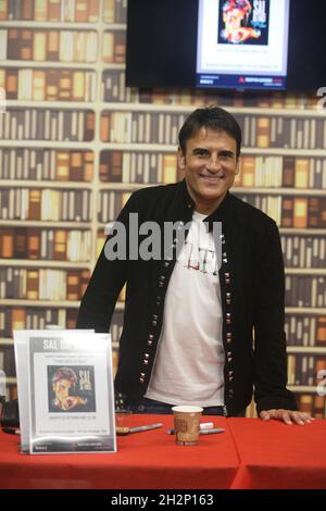 Naples, Italy. 23rd Oct, 2021. Sal Da Vinci, singer attend album ...