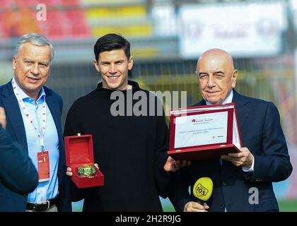 Matteo Pessina during the Italian championship Serie B football match ...