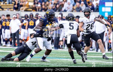 California Memorial Stadium. 23rd Oct, 2021. CA USA Colorado head coach ...