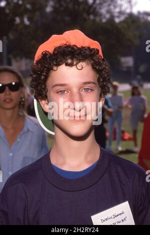 Dustin Diamond 1989. Credit: Ralph Dominguez/MediaPunch Stock Photo - Alamy