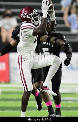 Honolulu, Hawaii, USA. 23rd Oct, 2021. at Clarence T.C. Ching Field ...