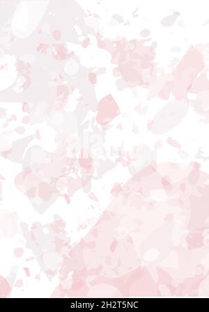 Terrazzo modern abstract template. Orange and grey texture of classic ...