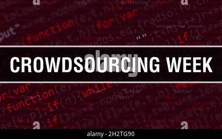 Crowdsourcing concept with Random Parts of Program Code. Crowdsourcing ...