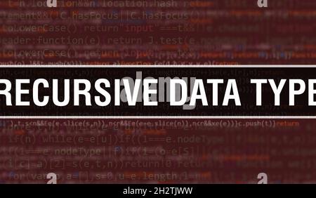 Recursive concept illustration using code for developing programs and ...