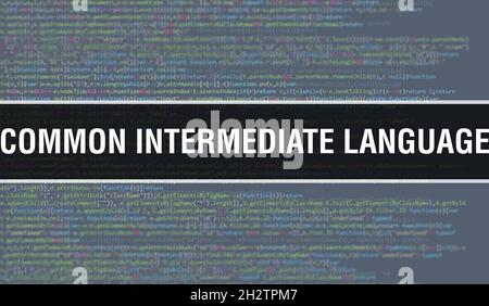 Intermediate language concept with Random Parts of Program Code. Intermediate language with ...