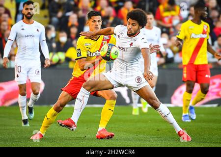 Matthieu Udol of Lens during the French championship Ligue 1 football ...