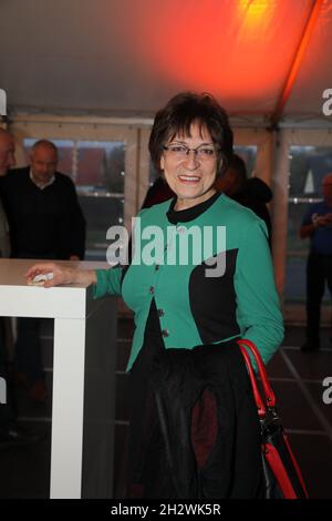 Ingrid Raack bei der Show zur Einweihung des Achim-Mentzel-Weg im ...