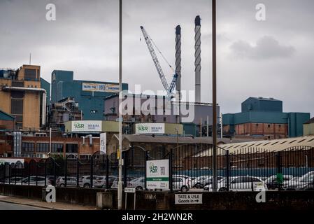 Industrial buildings, Silvertown, London Borough of Newham, London ...