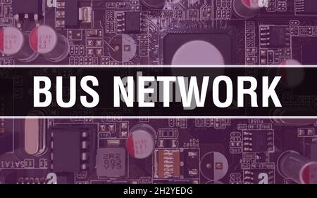 Memory Bus text written on Circuit Board Electronic abstract technology ...