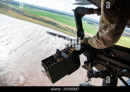 Members of the 7th Special Operations Squadron participate in field ...