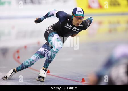 Nagano, Japan. 24th Oct, 2021. Miho Takagi Speed Skating : The 28th All ...