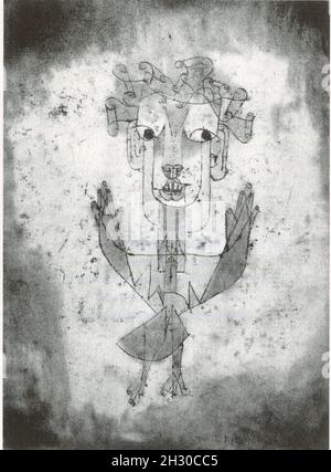 PAUL KLEE. ANGELUS NOVUS. 1920. AQUARELLE. 31,8X 24,2 CM Stock Photo ...