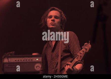 Alexander 'Chili' Jesson of Palma Violets peforms live on stage on day ...
