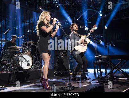 The Shires perform live as part of the Apple Music festival, at the ...