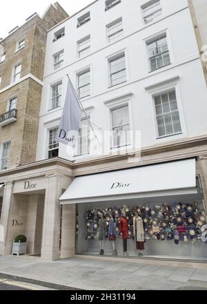 General View of the new Christian Dior couture flagship store, New Bond ...