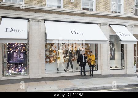 General View of the new Christian Dior couture flagship store, New Bond ...