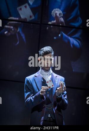 Ben Hart on stage during the Impossible photocall at the Noël Coward ...