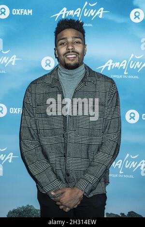 Jordan Banjo attends the opening night of Cirque Du Soleil's Amaluna at ...