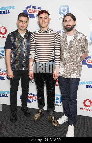 Olly Alexander, Mikey Goldsworthy and Emre Turkmen of Years & Years on ...