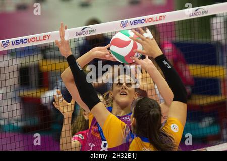 Alessia Orro of Vero Volley Monza in action during the Women's ...