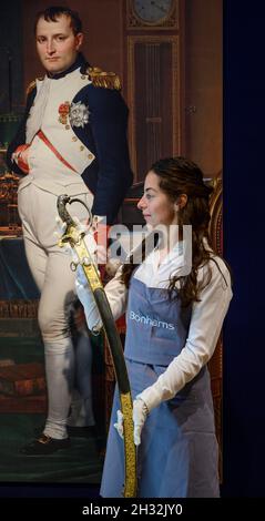 London, UK. 08 October 2021. Byron Broadbent and Gala Botero arriving ...
