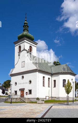 Kostel sv. Kateřiny, Volary, Lipno, Jizni Cechy, Ceska republika / st ...