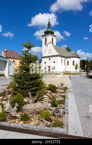 Kostel sv. Kateřiny, Volary, Lipno, Jizni Cechy, Ceska republika / st ...