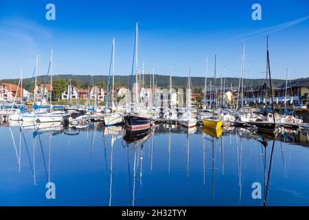 Marina resort, Lipno nad Vltavou, Lipenska prehrada, Jizni Cechy, Ceska ...